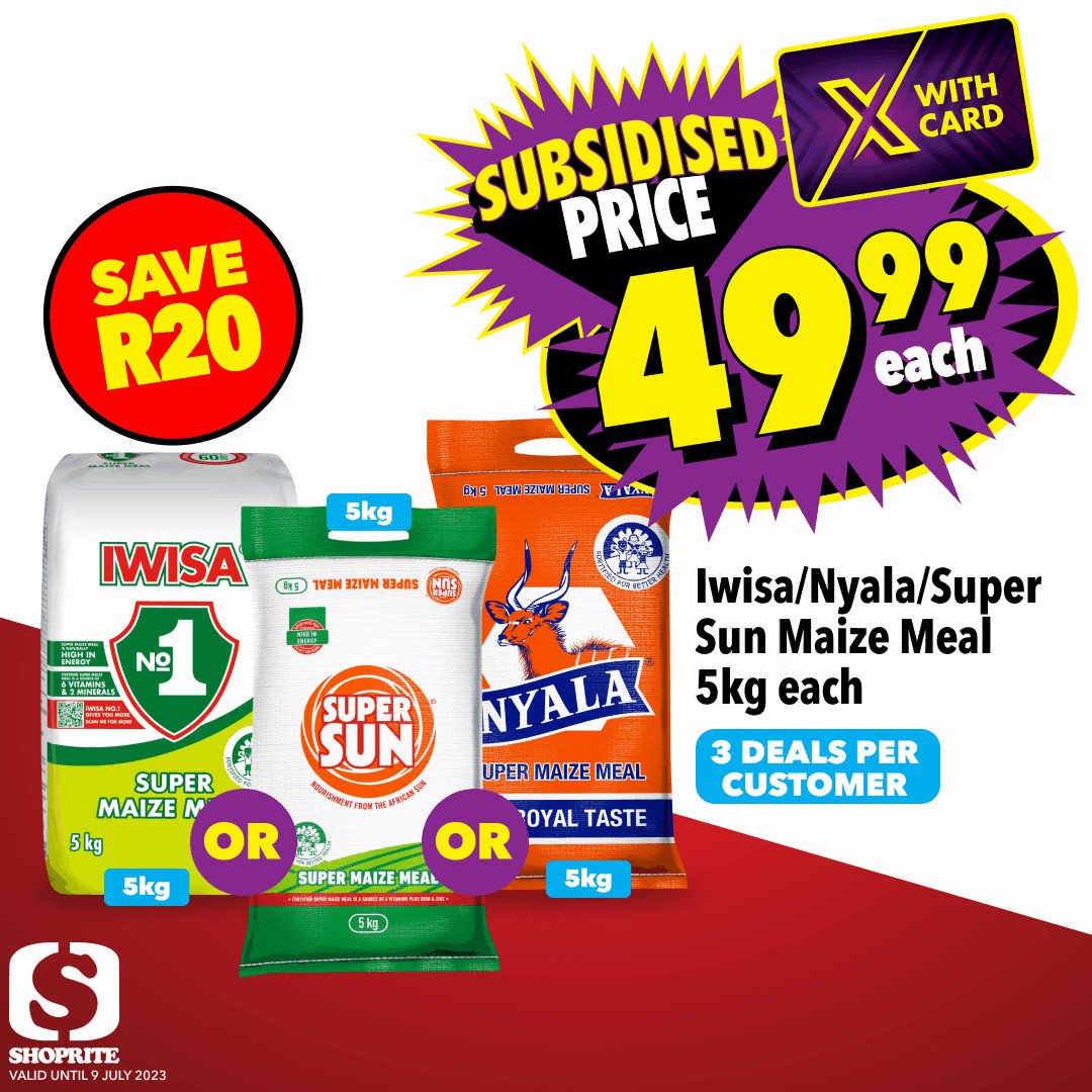 Shoprite SA On Twitter Visit Your Nearest Shoprite For Subsidised