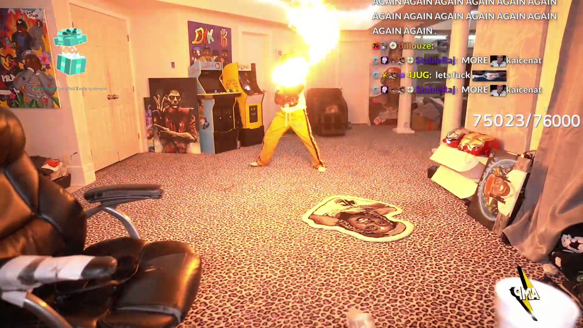 Domain On Twitter Kai Cenat Almost Burned Fanum And The Amp House Down😭😭