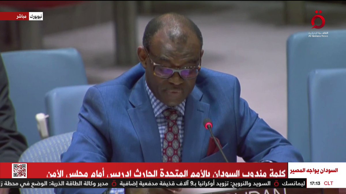 أميرة أبوشهبة𓂀🇪🇬 On Twitter Rt Alqaheranewstv مندوب السودان بـ