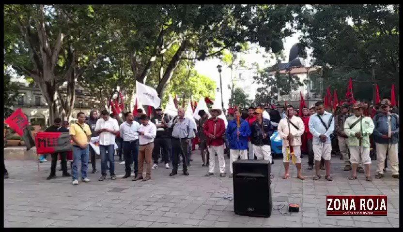 Zona Roja Oaxaca On Twitter Muy Temprano Iniciaron Las Protestas Y