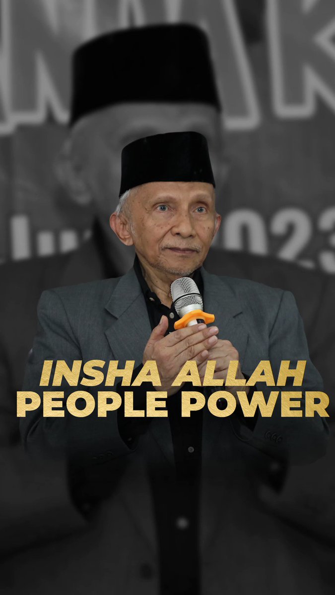 Amien Rais Official on Twitter: Amien Rais Official on Twitter: