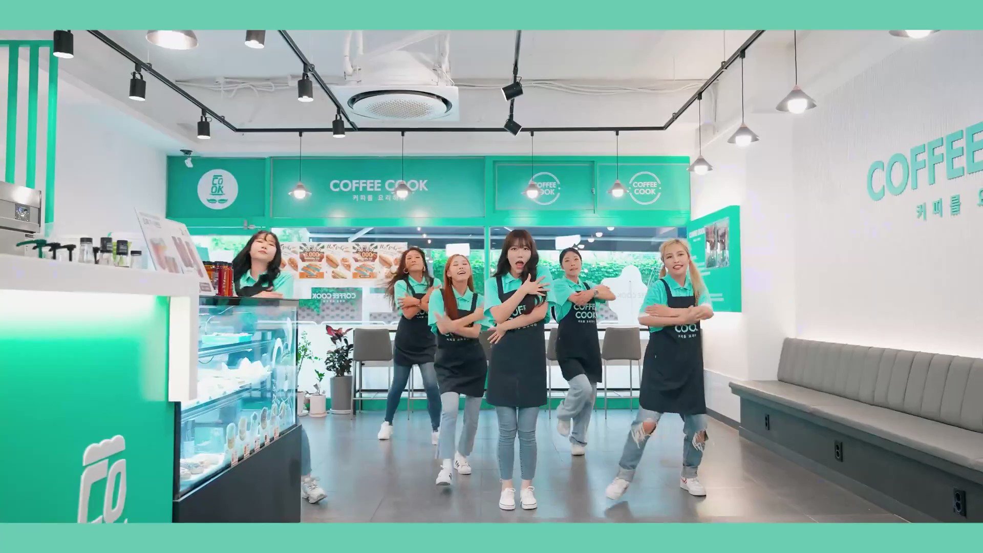 nugu promoter on Twitter: "Two Sisters have posted a performance video for 'Love's Macchiato ...