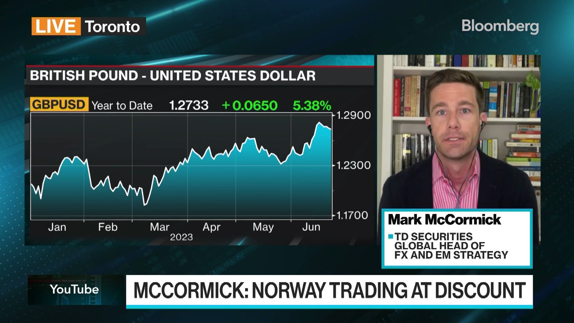 Rachel 小蕭 on Twitter: "RT @bsurveillance: Mark McCormick of TD Securities sees 1.30 GBP-USD in ...