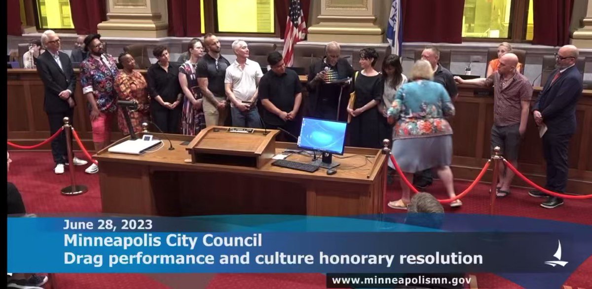 Rebecca Brannon On Twitter The Minneapolis City Council Has Passed A Resolution Honoring Drag
