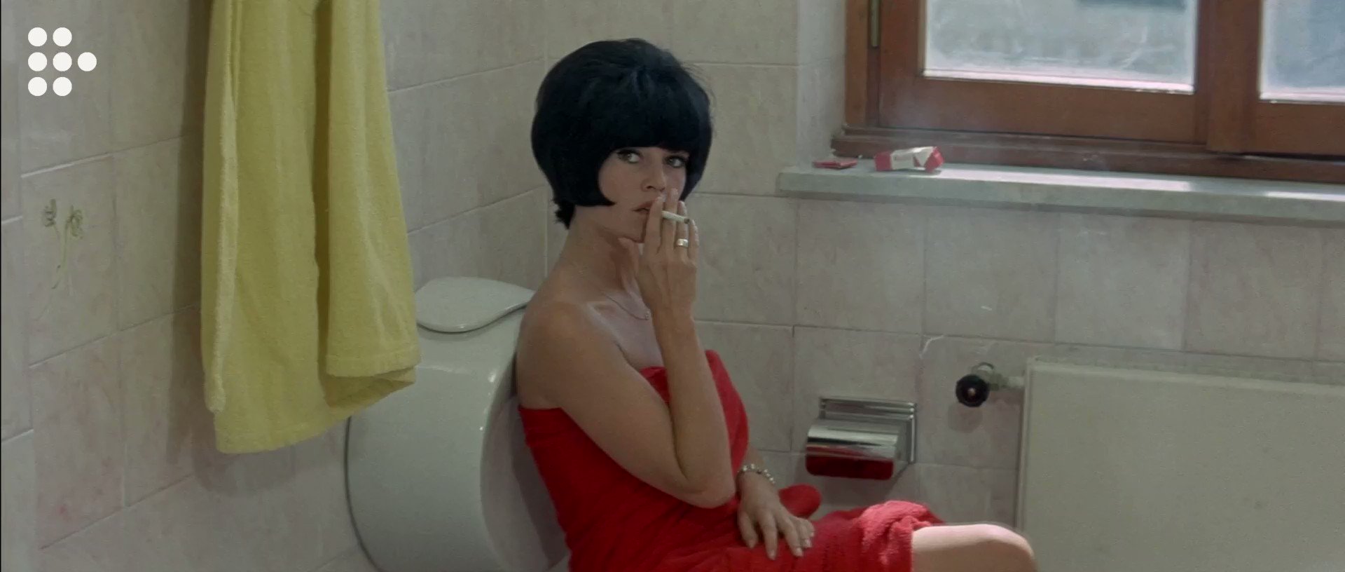 MUBI on Twitter: "Michel Piccoli and Brigitte Bardot fight and make love in Jean-Luc Godard's ...