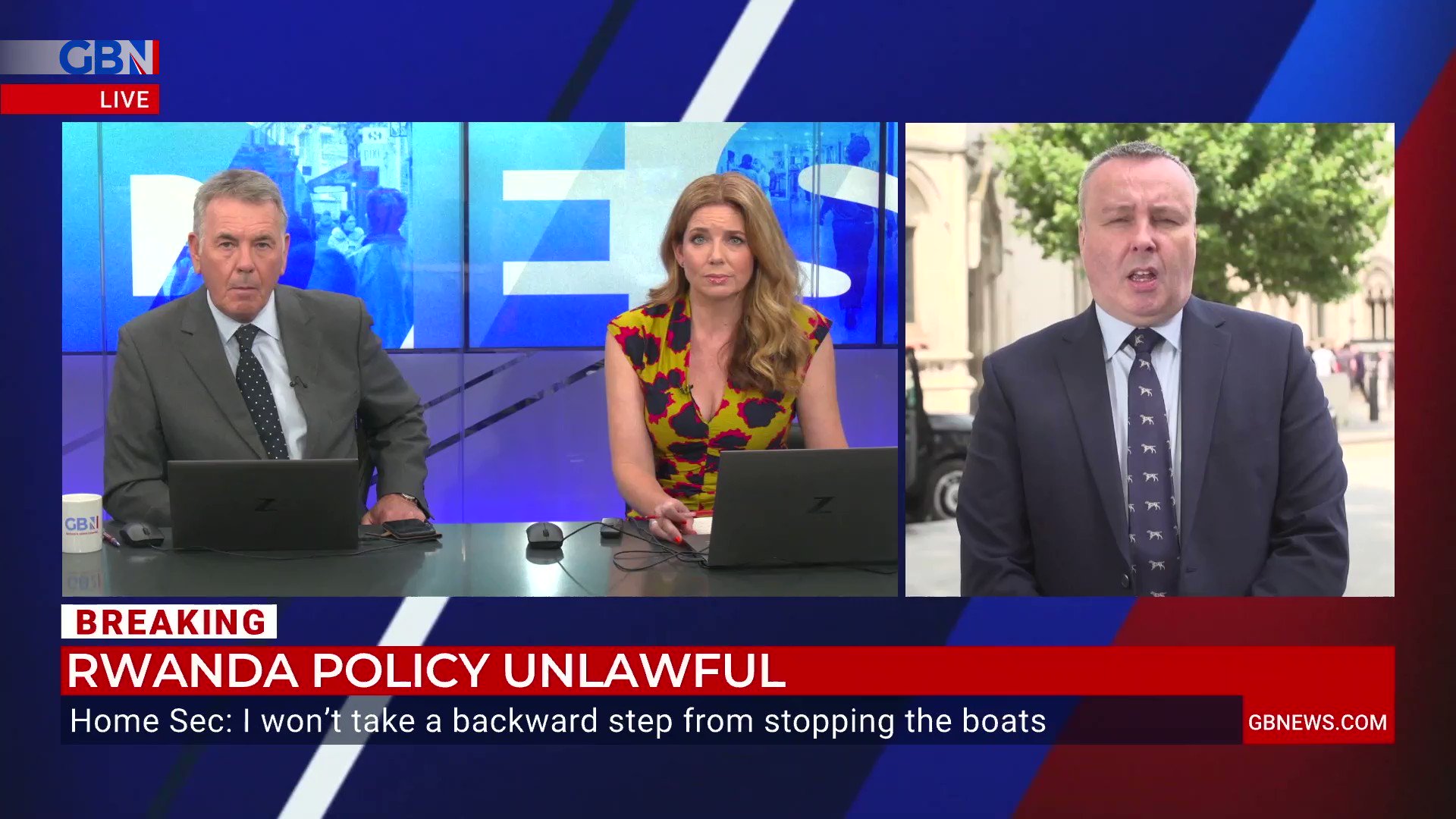 GB News on Twitter: "'The Government is as committed as ever to the Rwanda policy and crucially ...