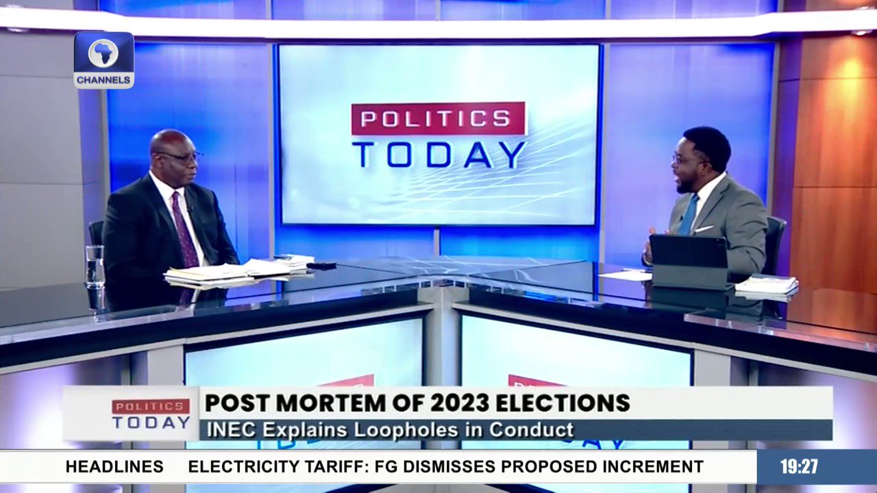 Channels Television on Twitter: "Each party has agents at all the polling units. I find it ...