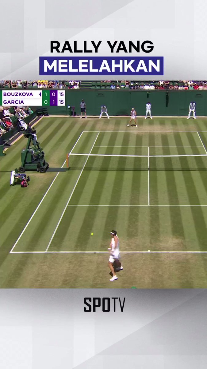 SPOTV Indonesia on Twitter: "#Wimbledon 🎾 | Kiri kanan depan belakang nguber bola, capek gak tuh ...