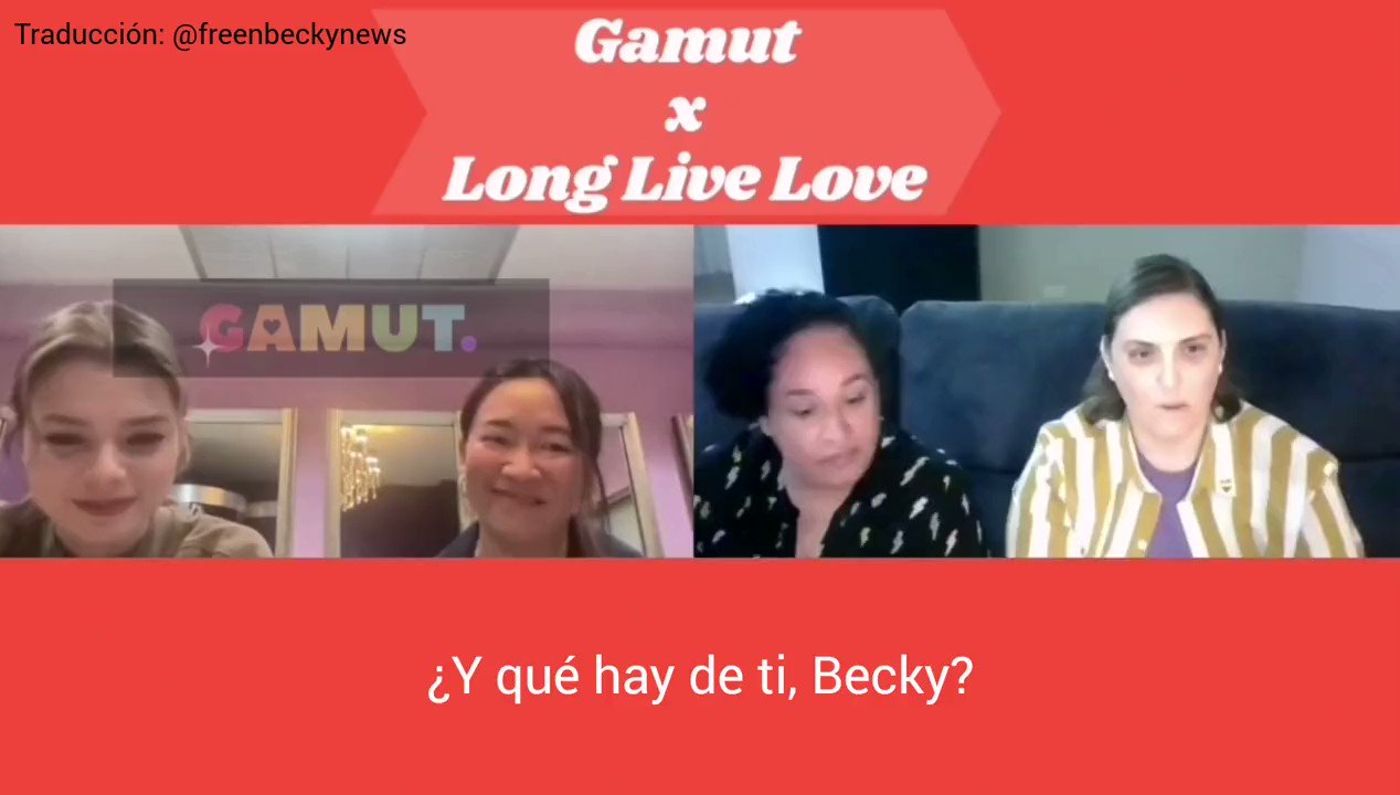 FreenBeckyUS🇺🇸 on Twitter: "Sneak peak of Becky and LLL Director Mooks' Long Live Love interview ...