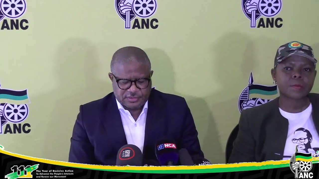 ANC SECRETARY GENERAL | Cde Mbalula on Twitter: "[WATCH] We have no business with the EFF in ...