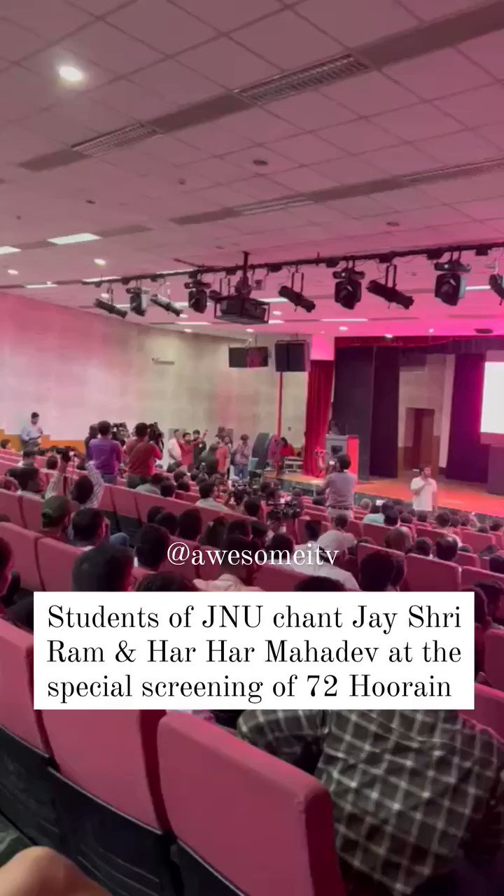 Viक़as on Twitter: "When 72 Hoorain had a phenomenal special screening at JNU 🔥 https://t.co ...