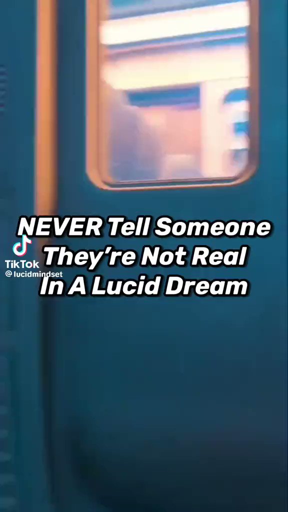 MrBanks💰 on Twitter: "Ever had lucid dreaming ? The ability to fully control your dream ? Share ...