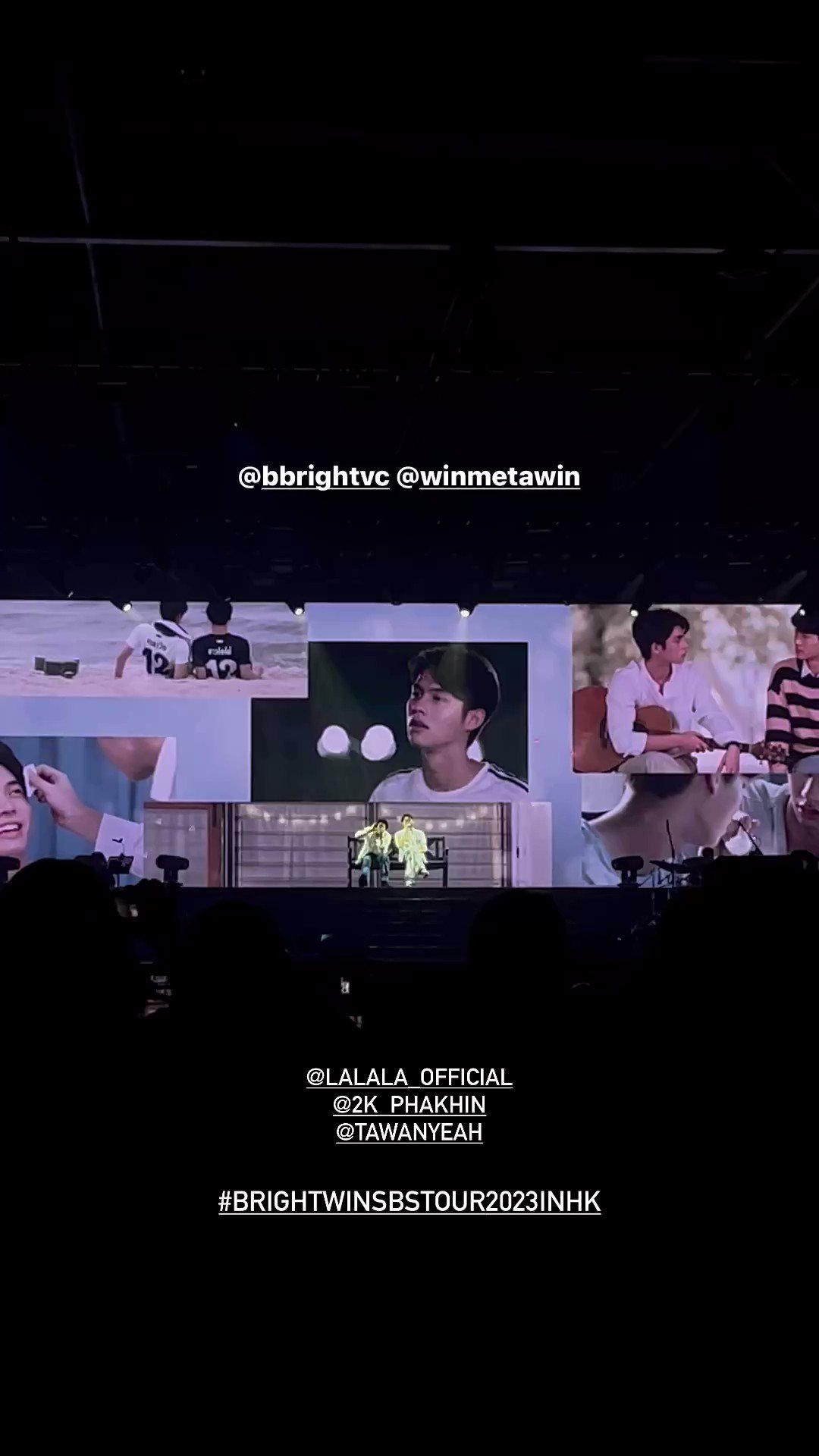 on Twitter: "cr. tawanyeah BrightWin in HK #BrightWinSBSTour2023inHK #ไบร์ทวิน #bbrightvc # ...