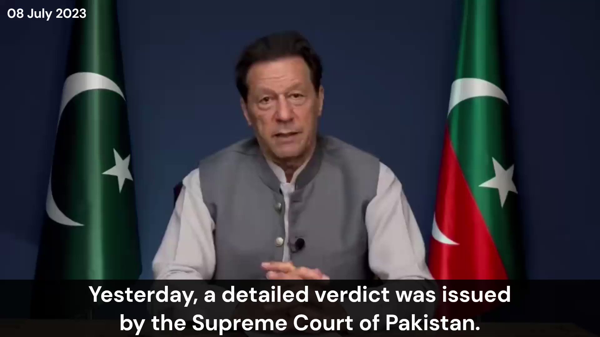 PTI USA Official on Twitter: "[English Subtitles] The Supreme Court of Pakistan has issued a ...