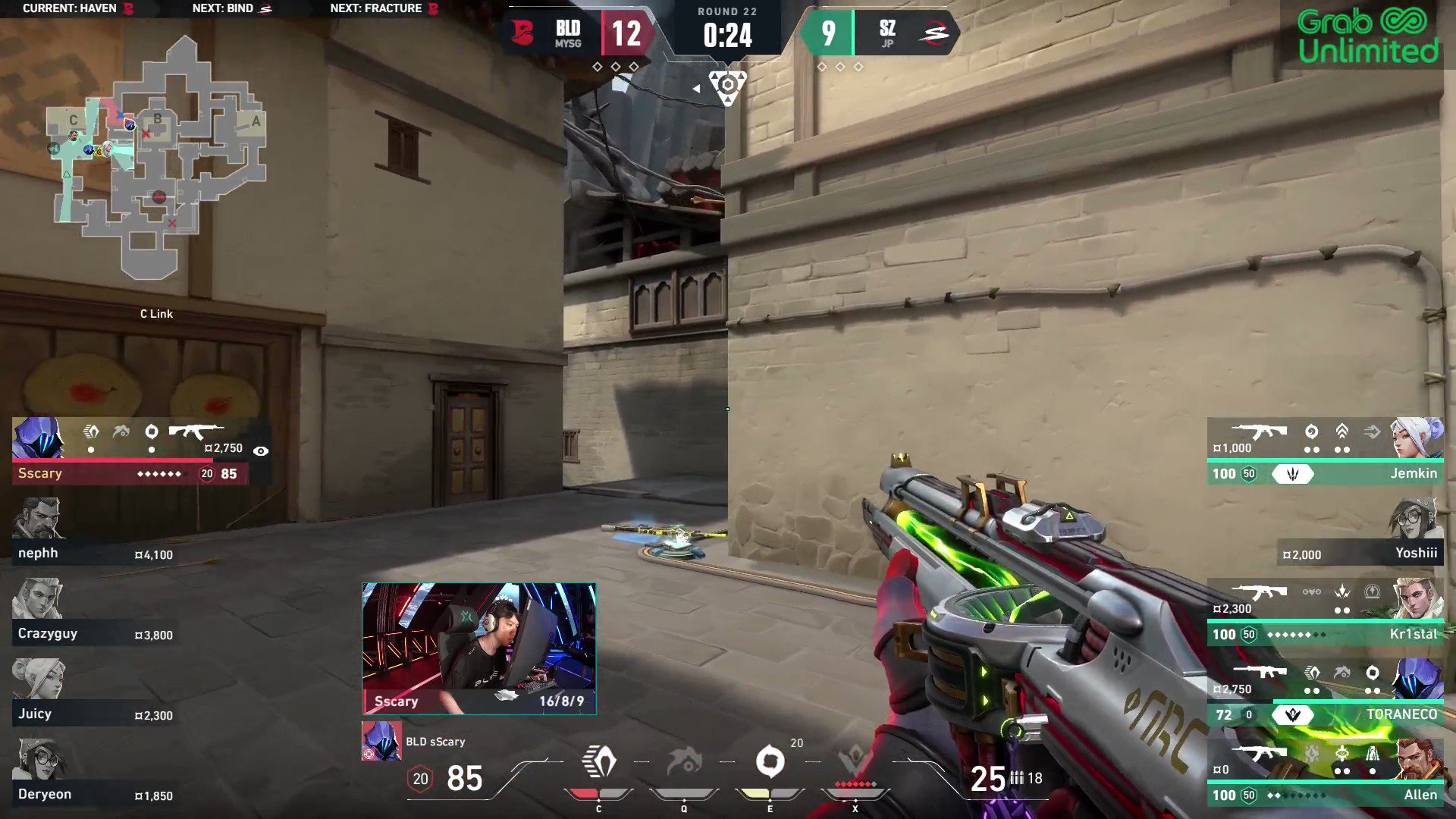 VCT Pacific @ LCQ on Twitter: ".@sScaryOfficial ENDS HAVEN WITH AN ACE AND THIS INSANE 1v4 ...