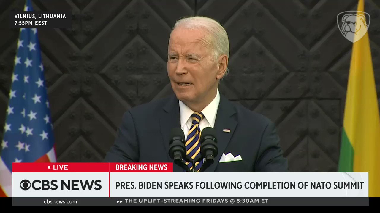 MRCTV on Twitter: "Biden struggles with his teleprompter: "Soon NATO will be the 32nd ...