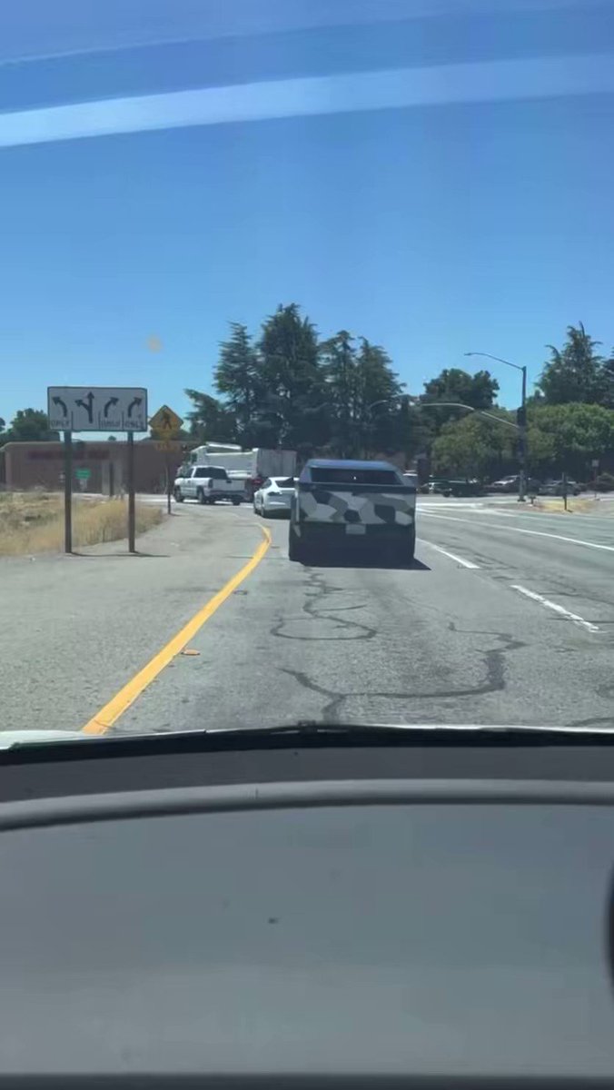 Tesla Owners Silicon Valley On Twitter Cybertruck In Gilroy Spotted