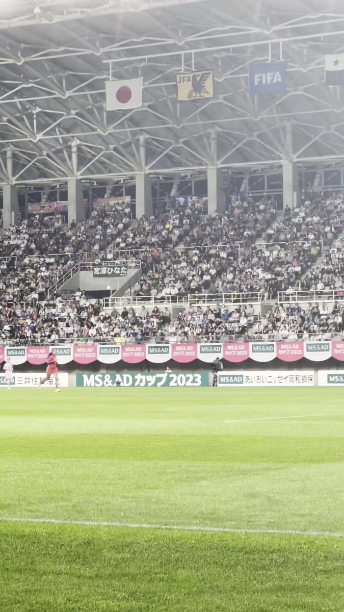 JFAなでしこサッカー on Twitter: "🏆MS＆ADカップ 2023 \\ピッチレベル映像🎥// #清水梨紗 選手の先制ゴール👏👏 @gn2kr ⚔️NEXT⚔️ 🏆FIFA 女子 ...