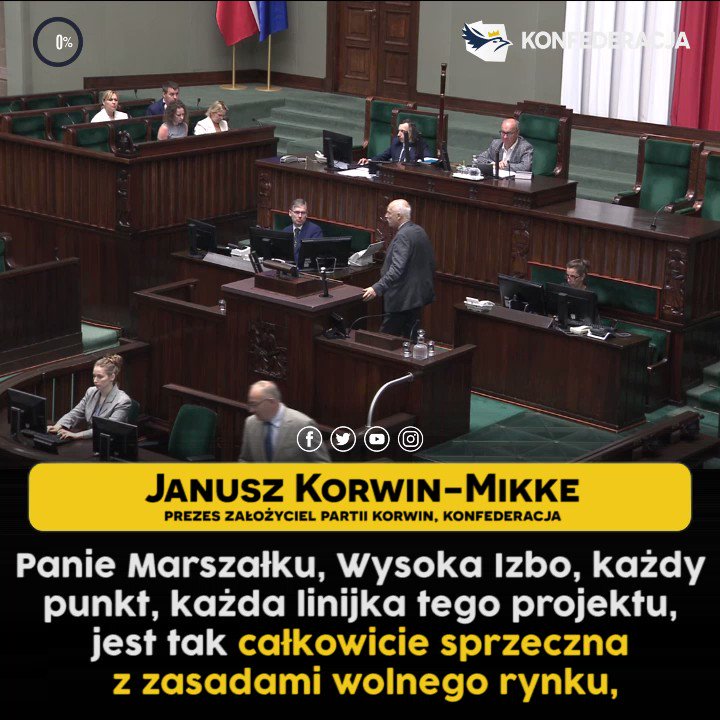 Janusz Korwin-Mikke on Twitter: "Równość jest zła! Cenę pracy powinien kształtować rynek, a nie ...