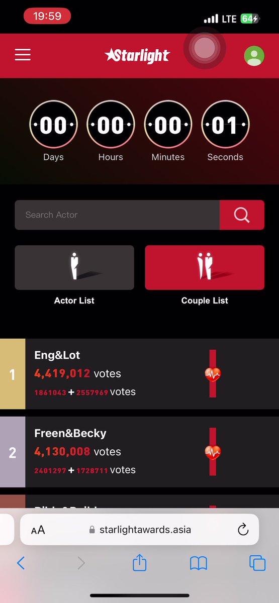 TEAM VOTING FOR ENGLOT (TH) on Twitter: "เร้กเอ้ยยยยชนะแล้วลูก 💐👏🏻 🩵 ชนะทั้งคู่และเดี่ยวเลย ขึ้น ...