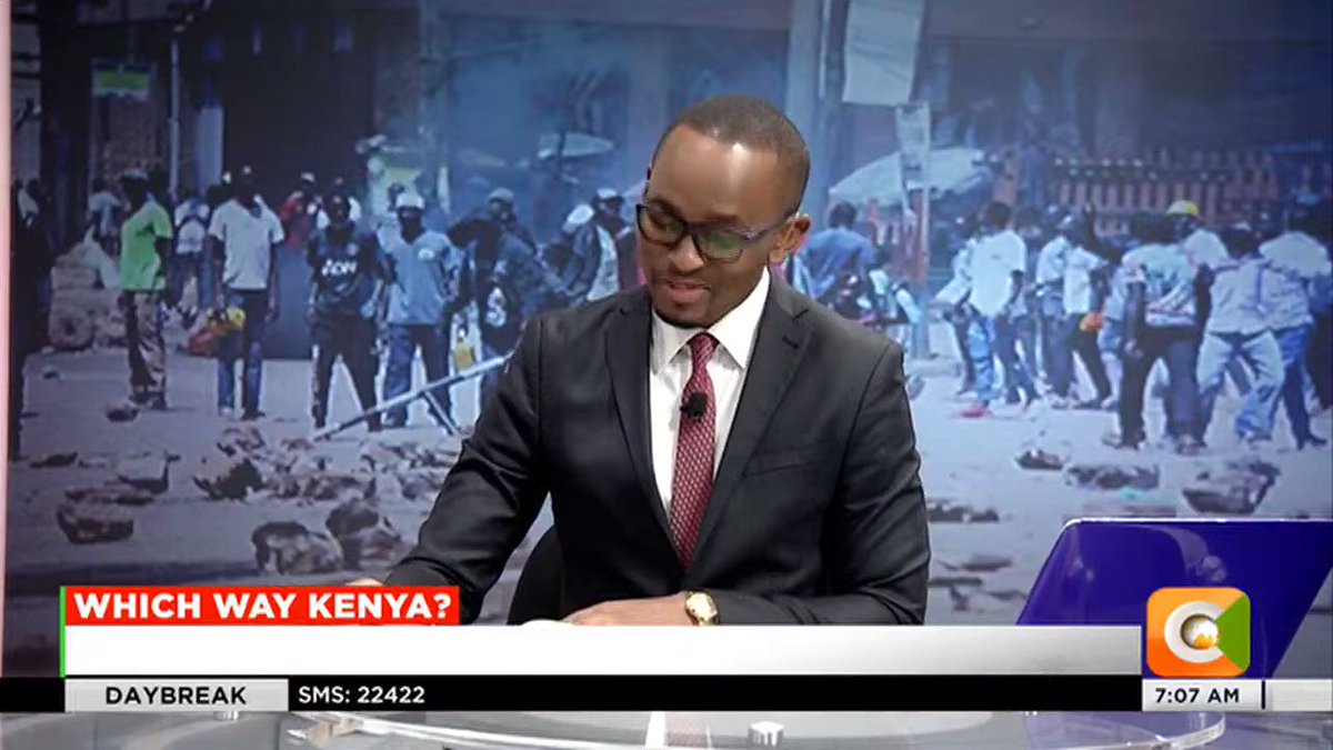 Citizen TV Kenya on Twitter: "MP Geoffrey Wandeto: We have had peaceful demonstrations in this ...