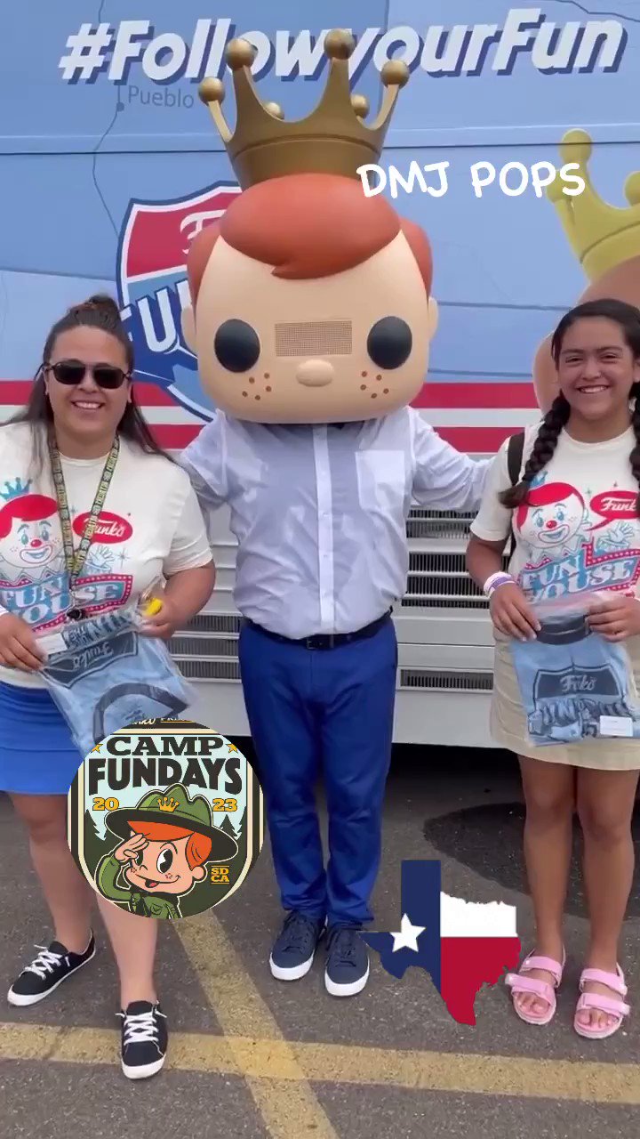 Funko POP News ! on Twitter: "Freddy melting out here, hope he survived for comic con! Thanks ...