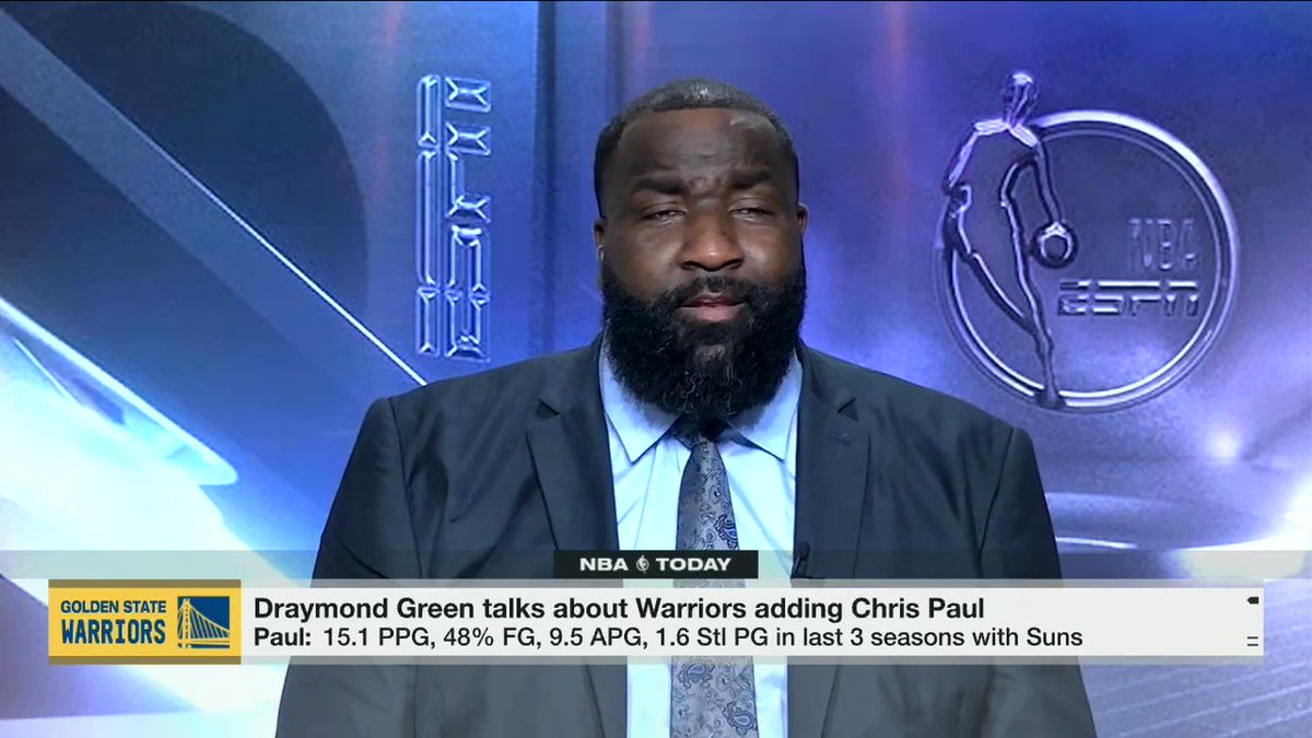 ClutchPoints on Twitter: "Kendrick Perkins: "Look, basketball heals all wounds... This is normal ...