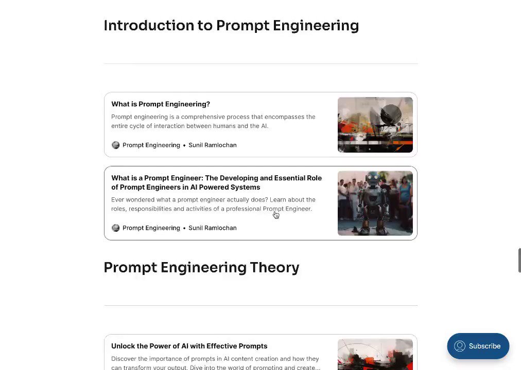Cj Z 🎯 on Twitter: "3. Master Prompt Engineering This blog course is better than many paid AI ...