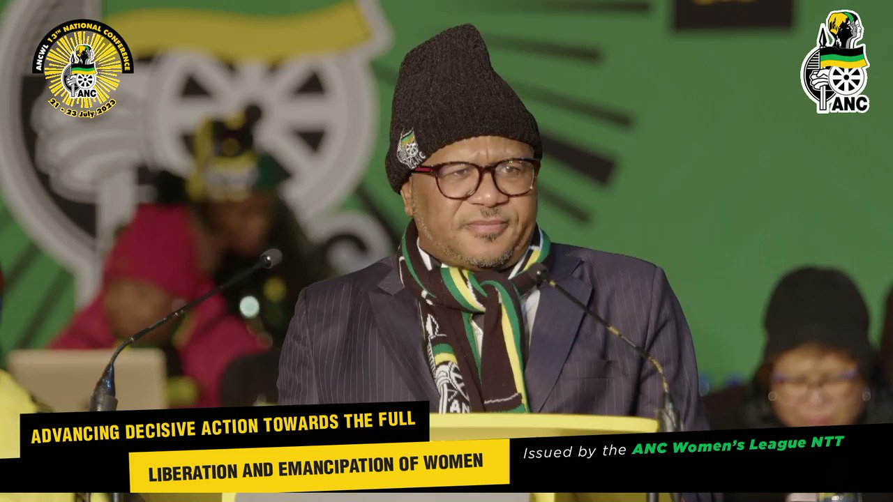 ANC SECRETARY GENERAL | Cde Mbalula on Twitter: "[WATCH] We want the @ANCWLeague to adapt to the ...