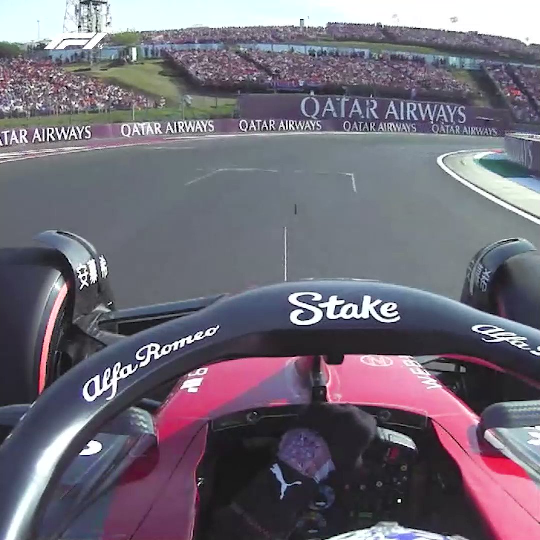 Formula 1 on Twitter: "📻: "LET'S GO!!!" A heroic effort by @ZhouGuanyu24 👊 #HungarianGP #F1 ...