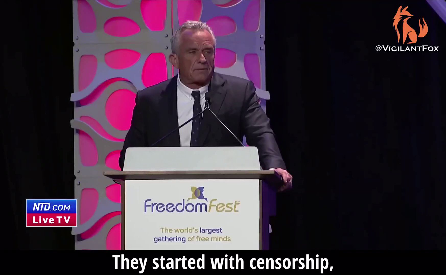 Diane on Twitter: "RFK Jr “If You Have a Government That Can Silence Its Critics, That ...