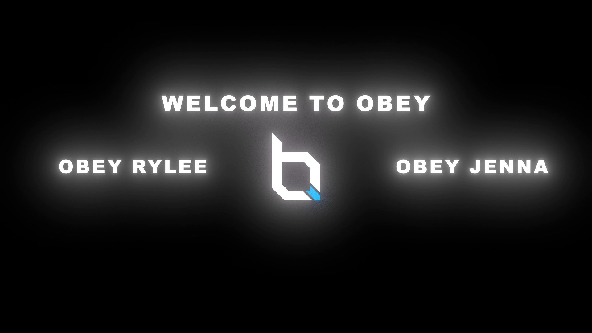 Black Obey Logo Wallpaper