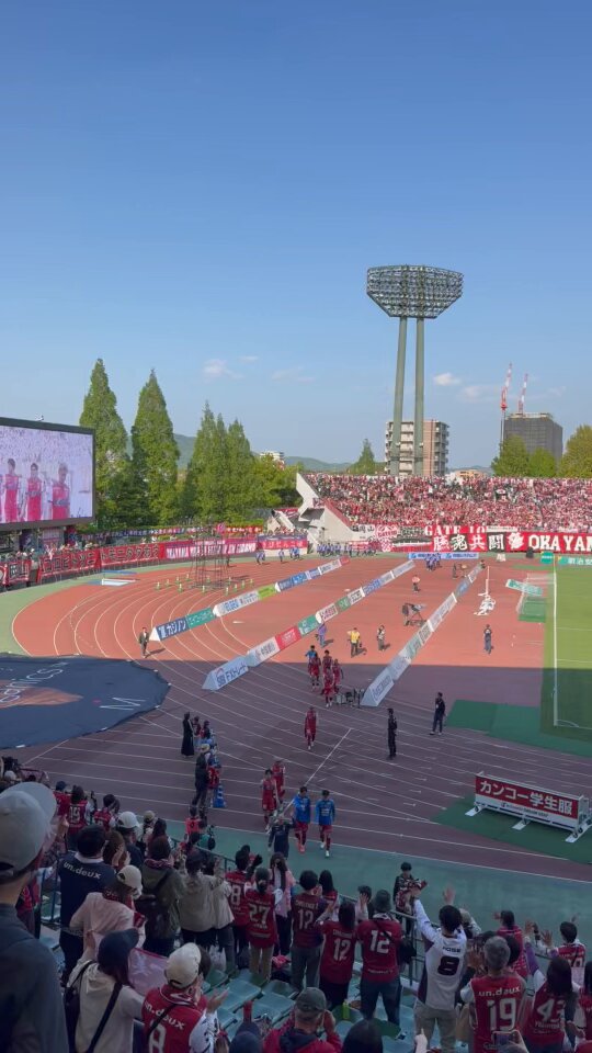2025-04-29 J1 第13節 #ファジアーノ岡山 vs #東京ヴェルディ 観戦 - posfie