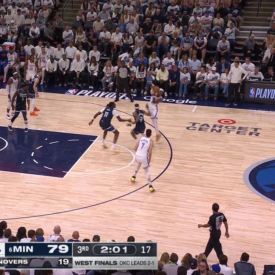 3쿼터까지 SGA 스텟 - MANIA