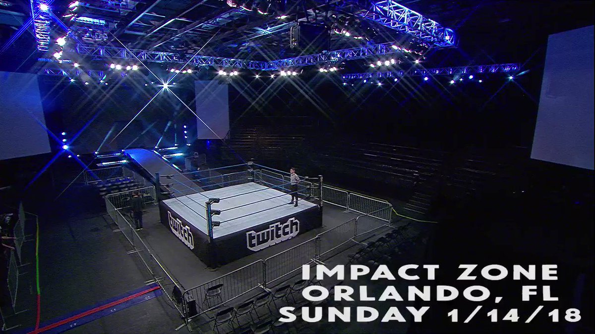 IMPACT On Twitter: "Here's A Sneak Peak At The Empty Arena Match ...