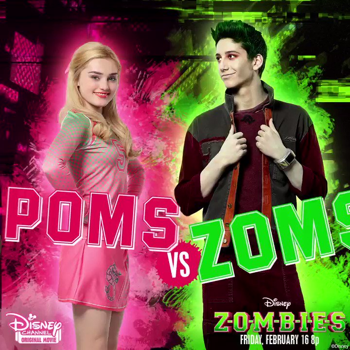 POMs vs ZOMs! Which side are YOU on? DisneyZOMBIES | Disney Channel | Scoopnest