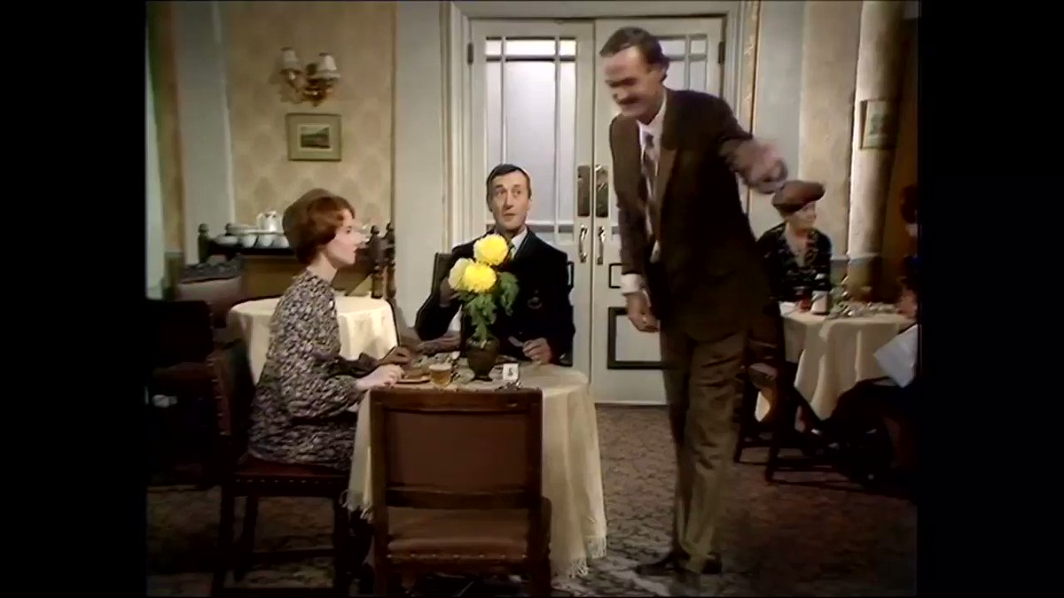 Fawlty Towers On Twitter Basil Fawlty Manuel Would You Fetch The Wine List Please”