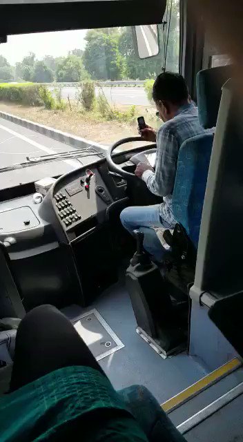 Volvo Bus Driver Cabin