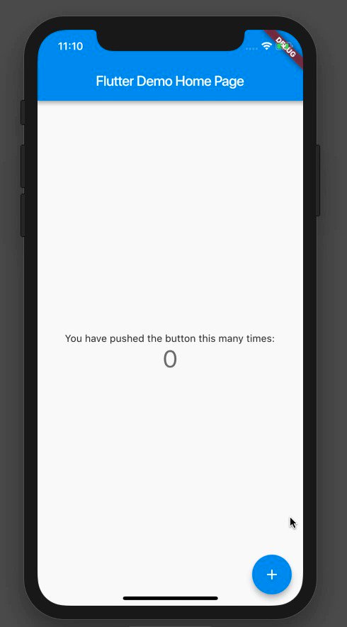Flutter on Twitter: "If you ever wanted to see how the counter app would look if it used scoped ...