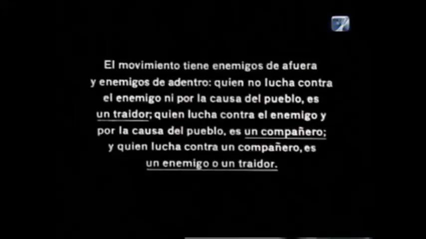 Perón El Legado On Twitter El Movimiento Tiene Enemigos De Afuera Y