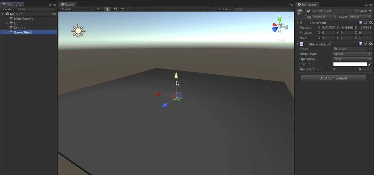 Sebastian Lague on Twitter: "Making weird shapes in #unity3d using ray marching https://t.co ...
