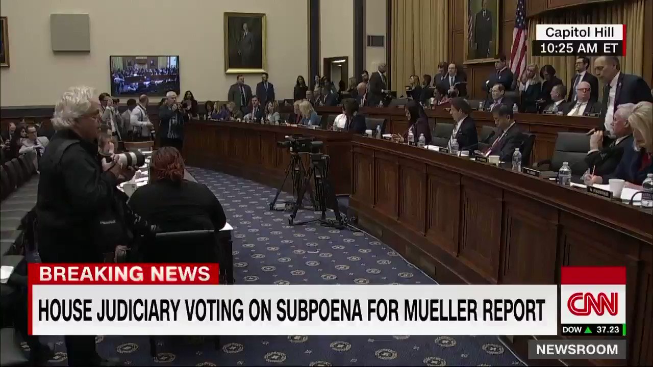 House Judiciary Committee Approves Subpoenas To Obtain The Full Mueller