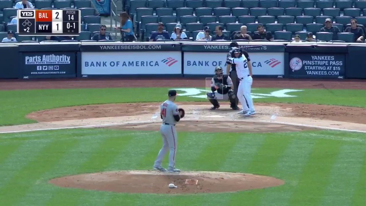 Yankees' Gleyber Torres continues to punish the Orioles / Twitter