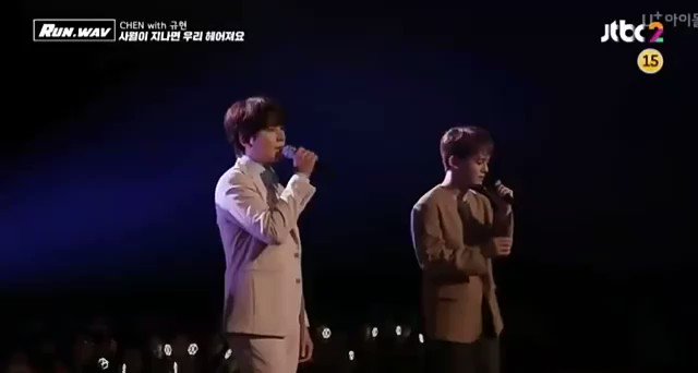 Dha on Twitter: "190622 JTBC RUN.WAV #Kyuhyun X Chen (EXO) "Beautiful Goodbye (1) #SUPERJUNIOR # ...