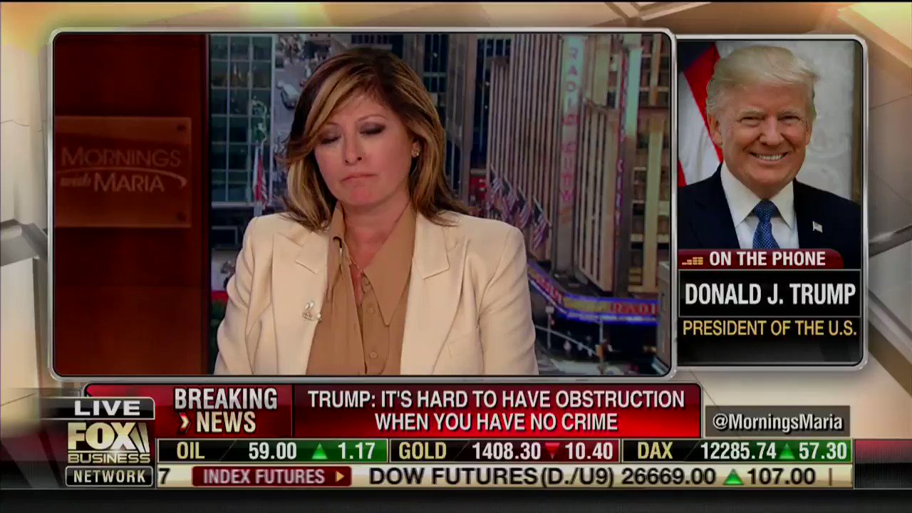 Aaron Rupar on Twitter: "Trump, in full rant mode just moments into his Fox Business phone ...