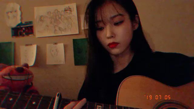 Team 🌟🍬 on Twitter: "[IUstagram] 190705 IU covers EXO D.O’s ‘That’s Okay’ “Song that I listened ...