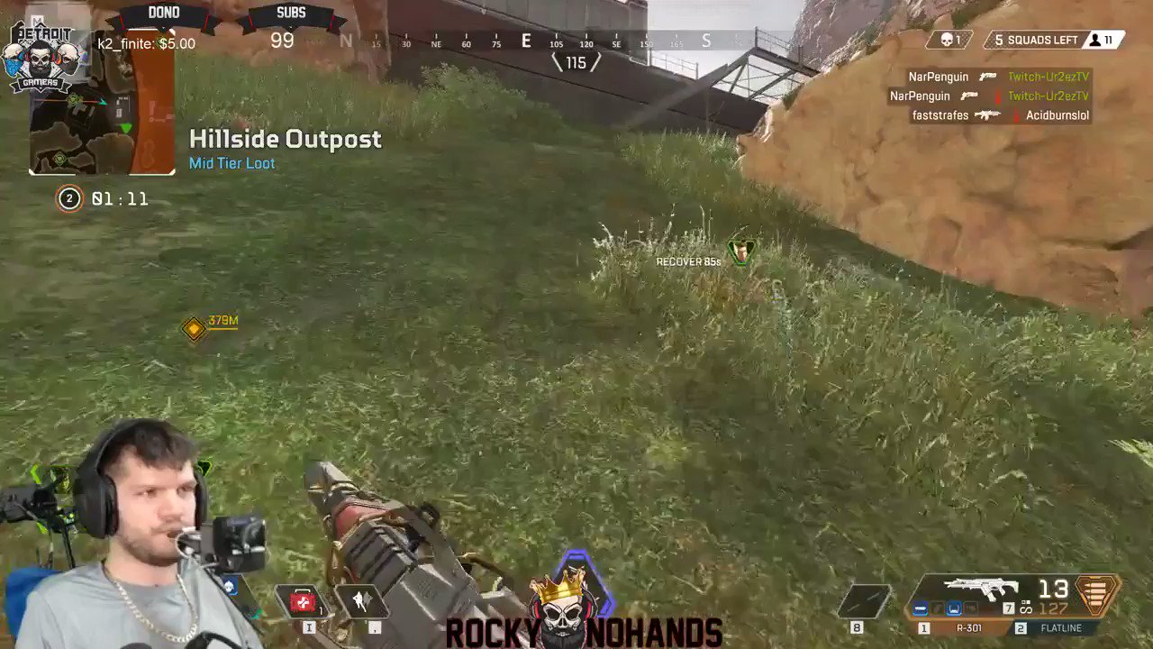 Info Apex Legends on Twitter: "👤 Rocky Stoutenburgh sufrió a los 19 una grave caída que lo dejó ...