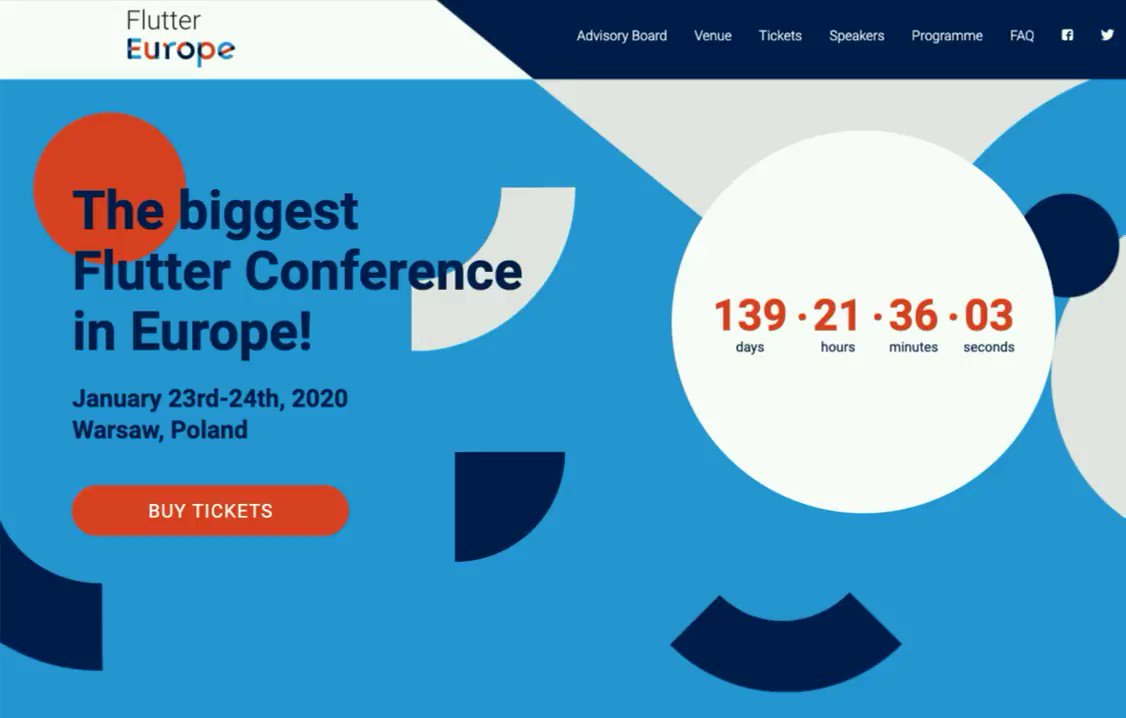 Flutter Europe 💙 on Twitter: Flutter Europe 💙 on Twitter:
