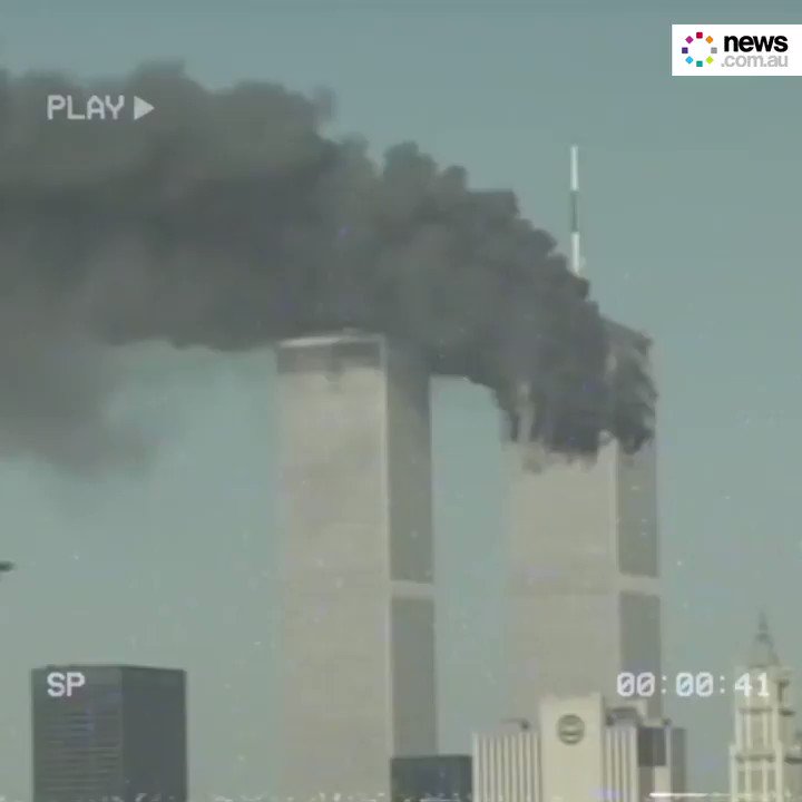 news.com.au on Twitter: "When the hijacked planes hit the World Trade Center on September 11 in ...