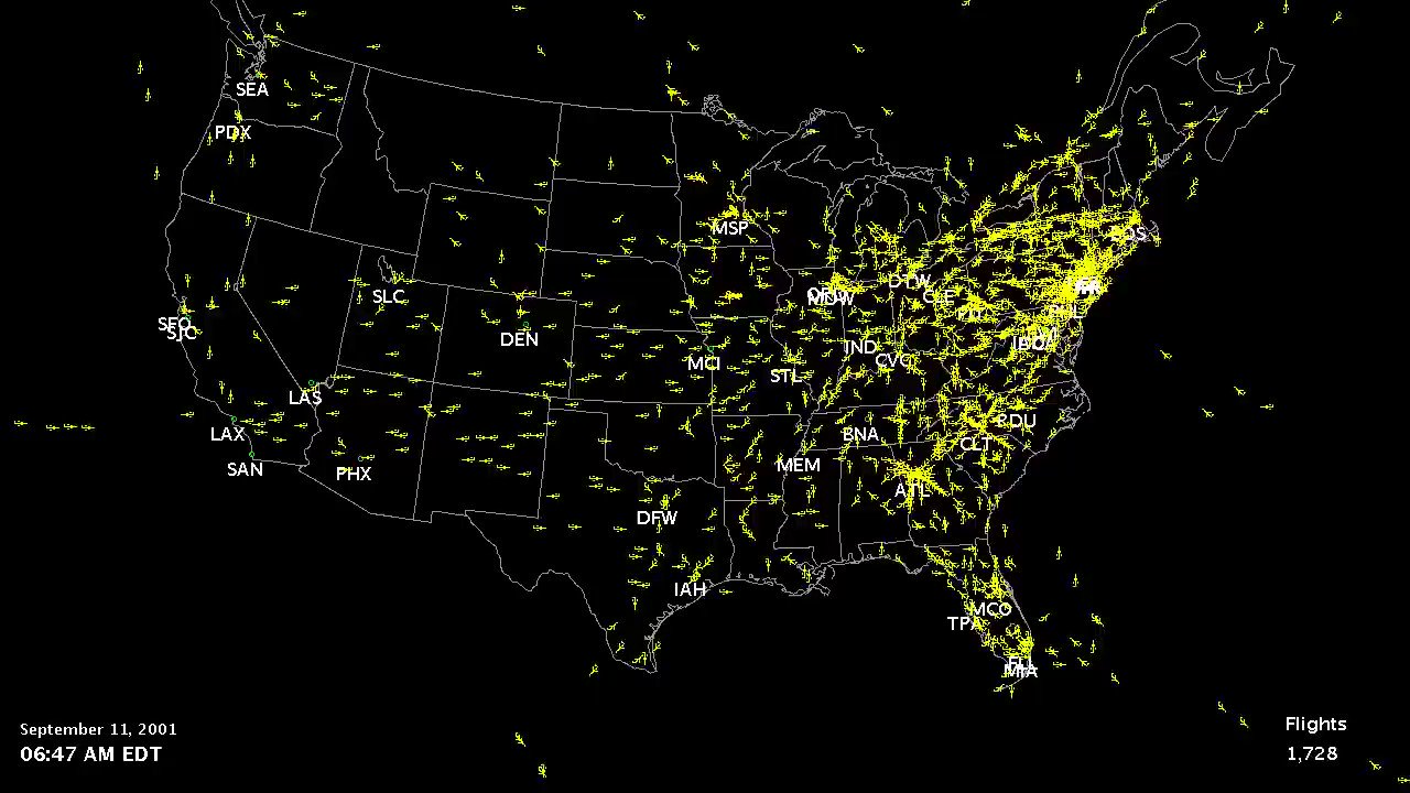 National Air and Space Museum on Twitter: "September 11, 2001, 9:45 am ...